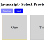 Video Tutorial: Previous and Next with JavaScript - Jason G. Designs