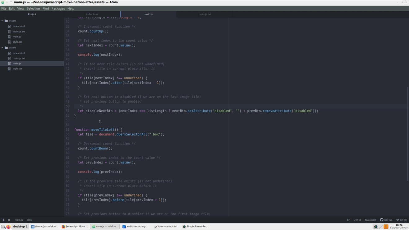 Video Tutorial: Before and After with JavaScript - Jason G. Designs