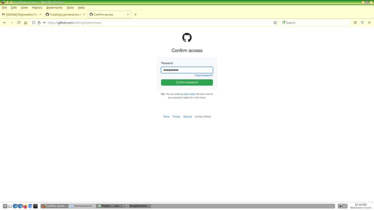 How To Push To Github With An Authentication Token Jason G Designs